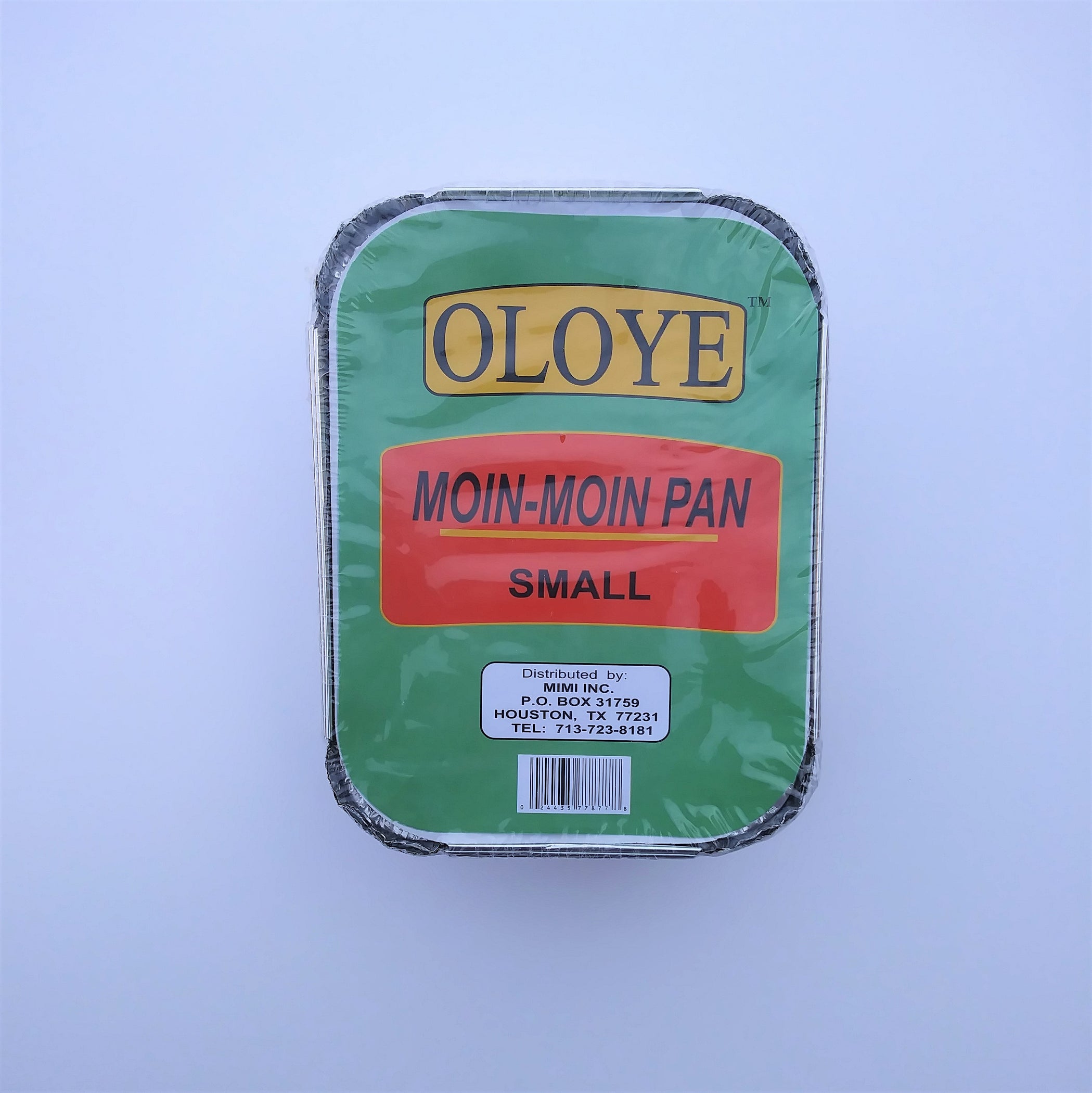 Moin Moin Foil Pan w/Cover — Carry Go Market